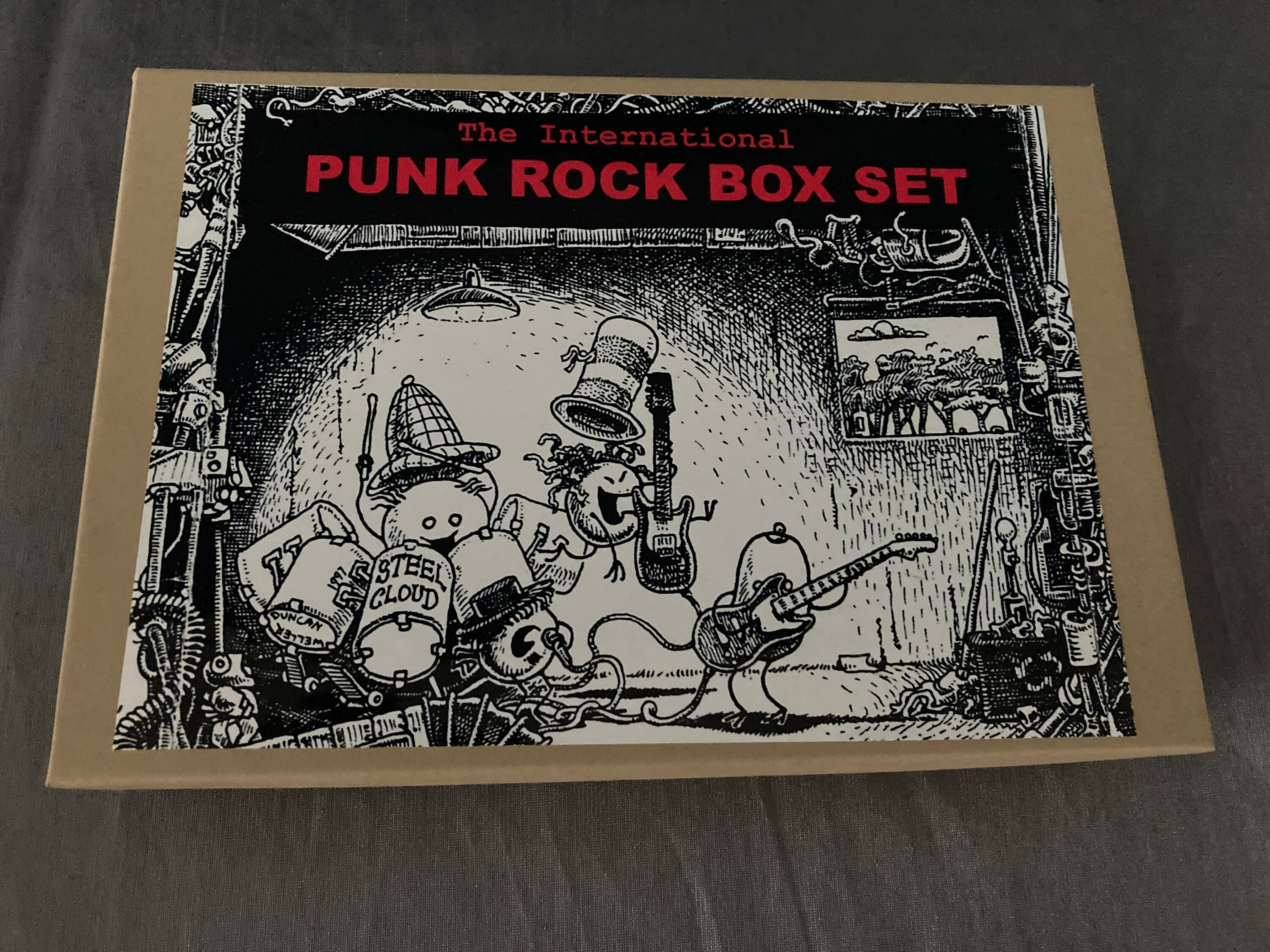 Punk Rock Box Set 300 Bands, 10 Cd Set Collection. Poster, Stickers ...
