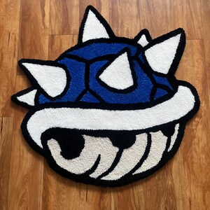 Mario Kart Blue Shell Super Mario Bros Spiny Shell Blue - Etsy