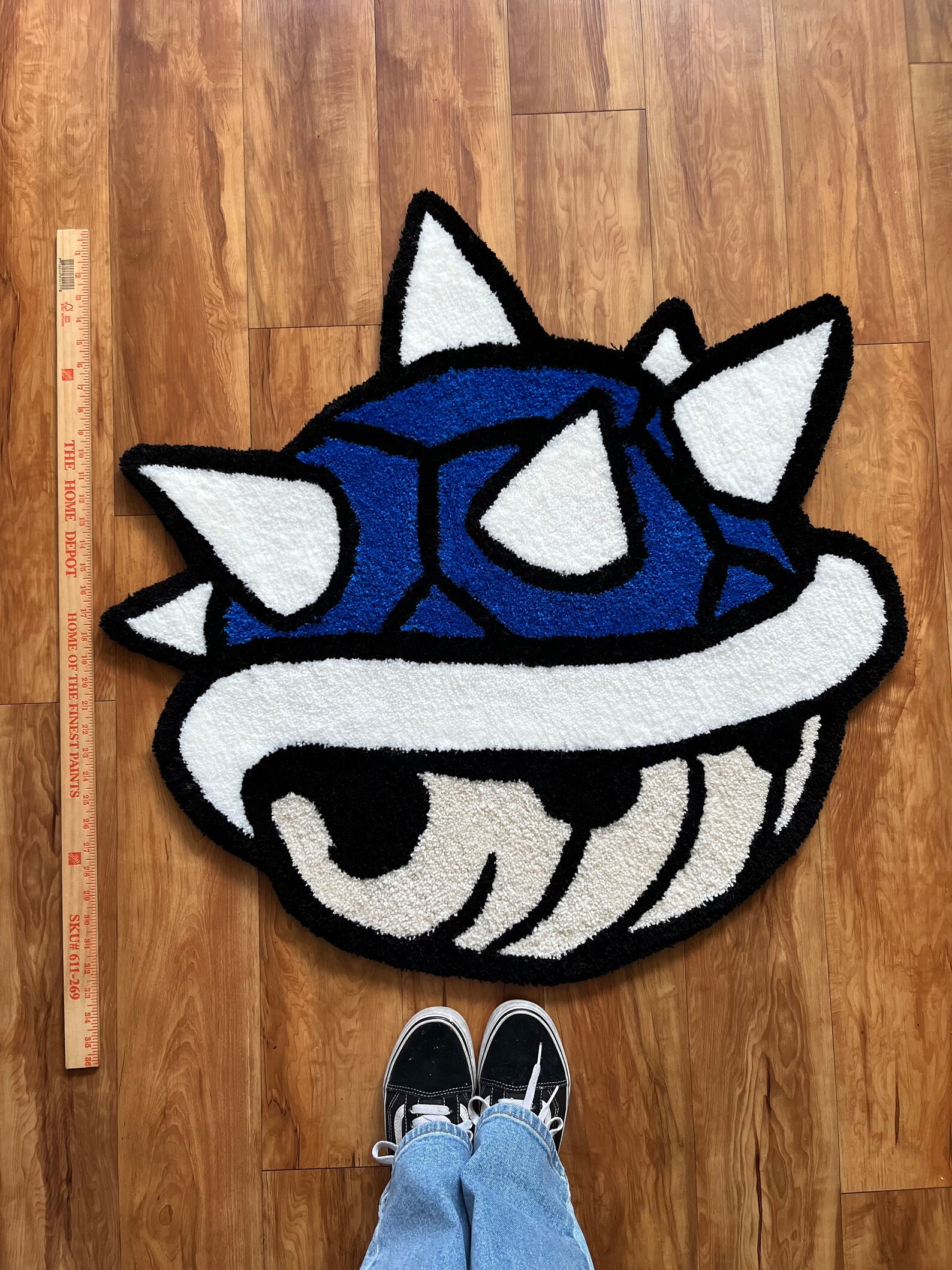 Mario Kart Blue Shell Super Mario Bros Spiny Shell Blue - Etsy