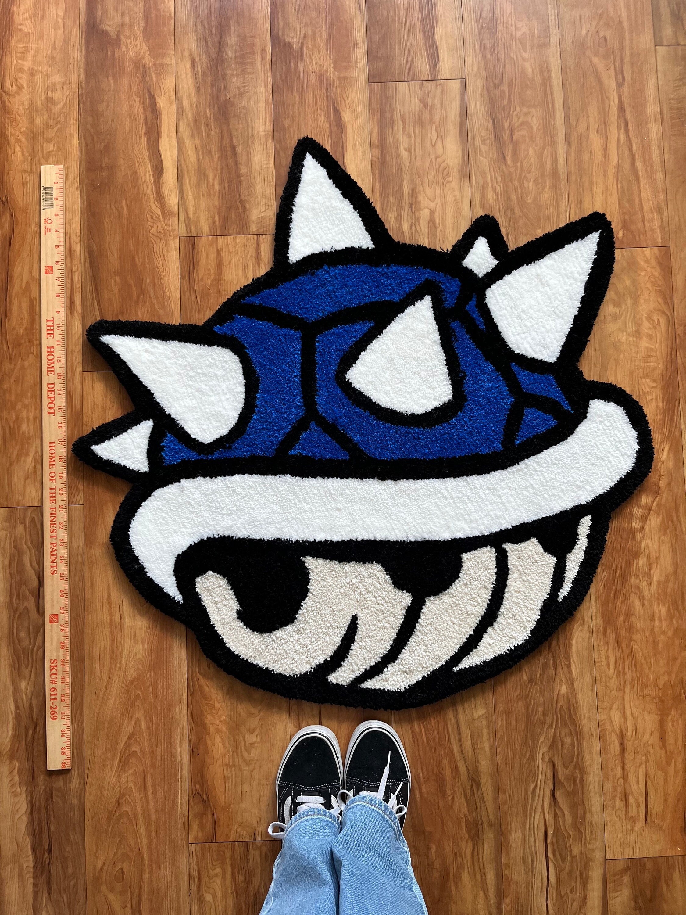 Mario Kart Blue Shell Super Mario Bros Spiny Shell Blue - Etsy