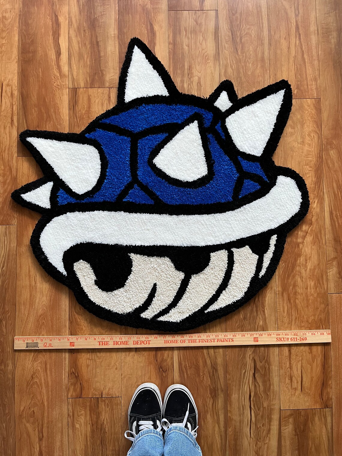 Mario Kart Blue Shell Super Mario Bros Spiny Shell Blue - Etsy