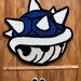 Mario Kart Blue Shell Super Mario Bros Spiny Shell Blue - Etsy