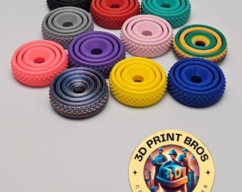 Spinning Gyro Fidget Spinner 3D Printed Sensory Toy Quiet Pocket Sized ...