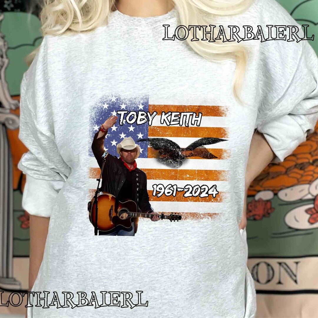 Toby Keith Honoring Shirt, American Country Music, 90s Country Shirt ...