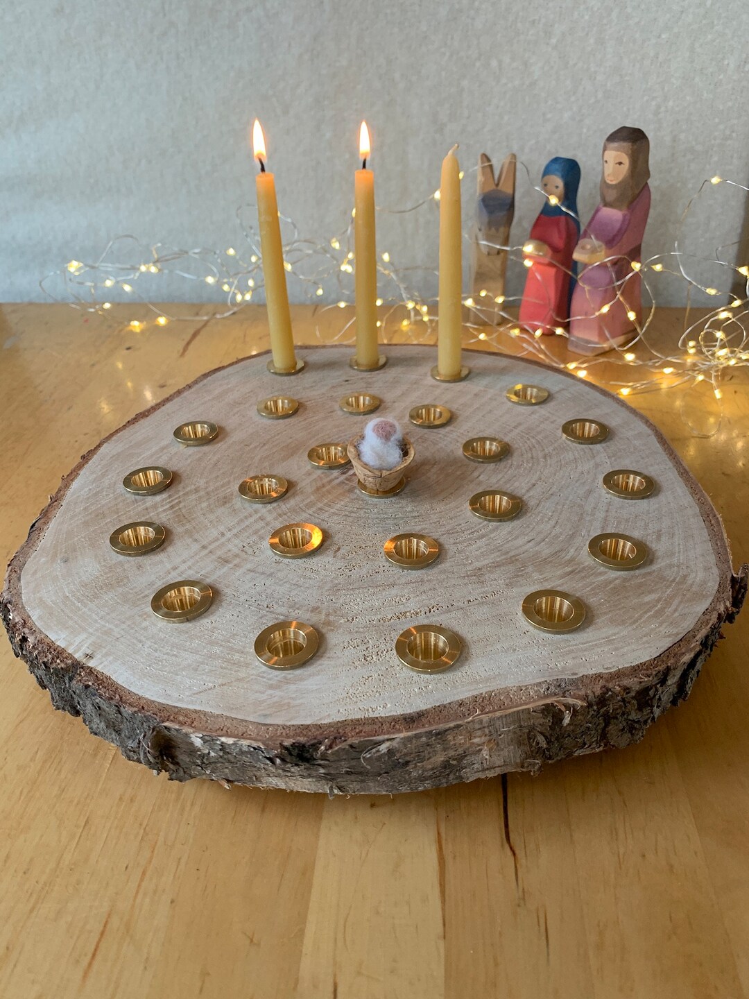 Advent Spiral, Advent Garden - Etsy UK