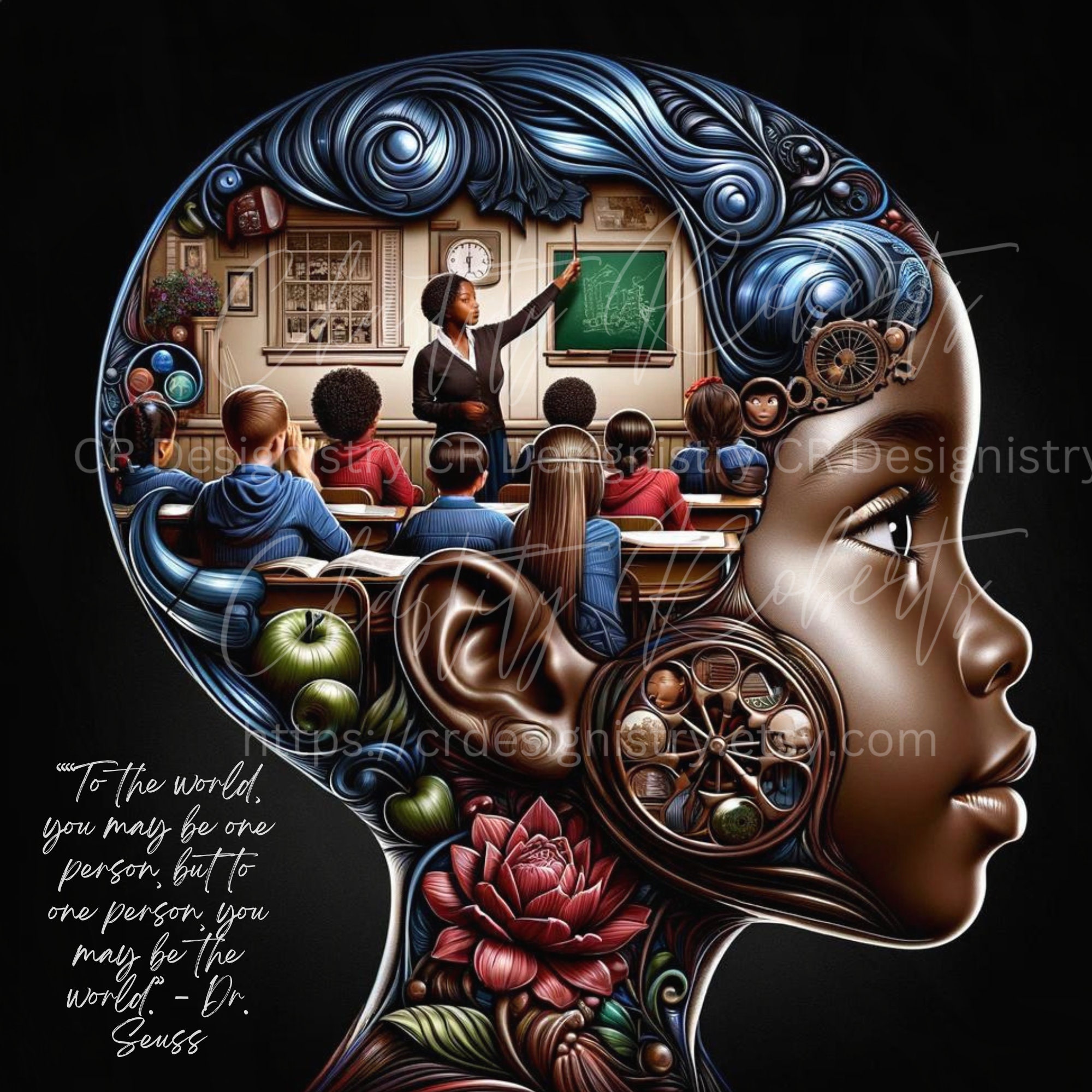 Teachers Matter PNG File Only - Etsy