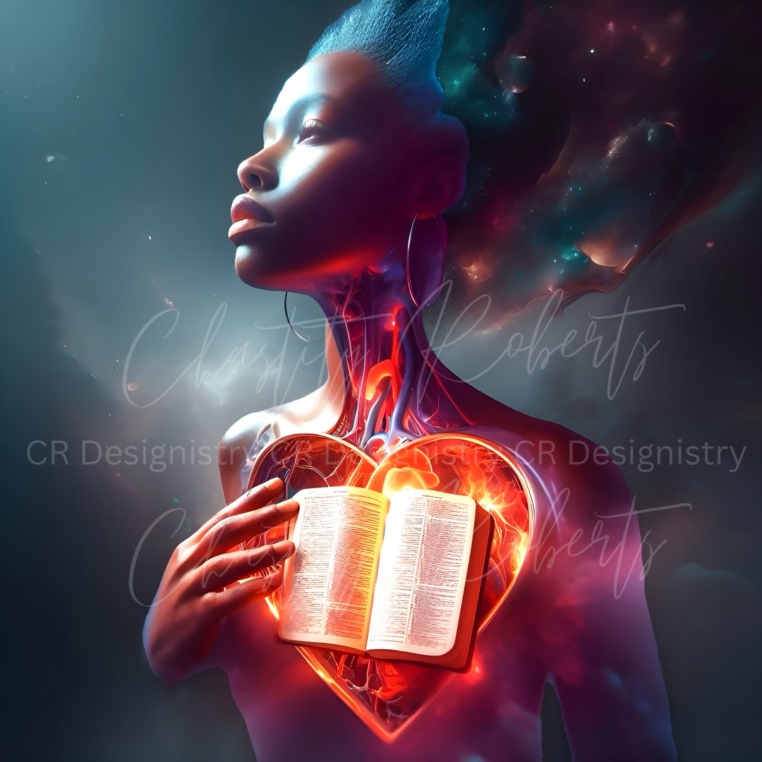 Hidden in My Heart PNG File Only - Etsy