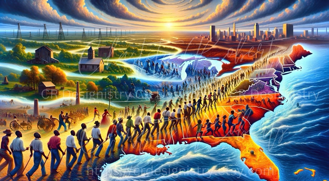 The Great Migration PNG File Only - Etsy