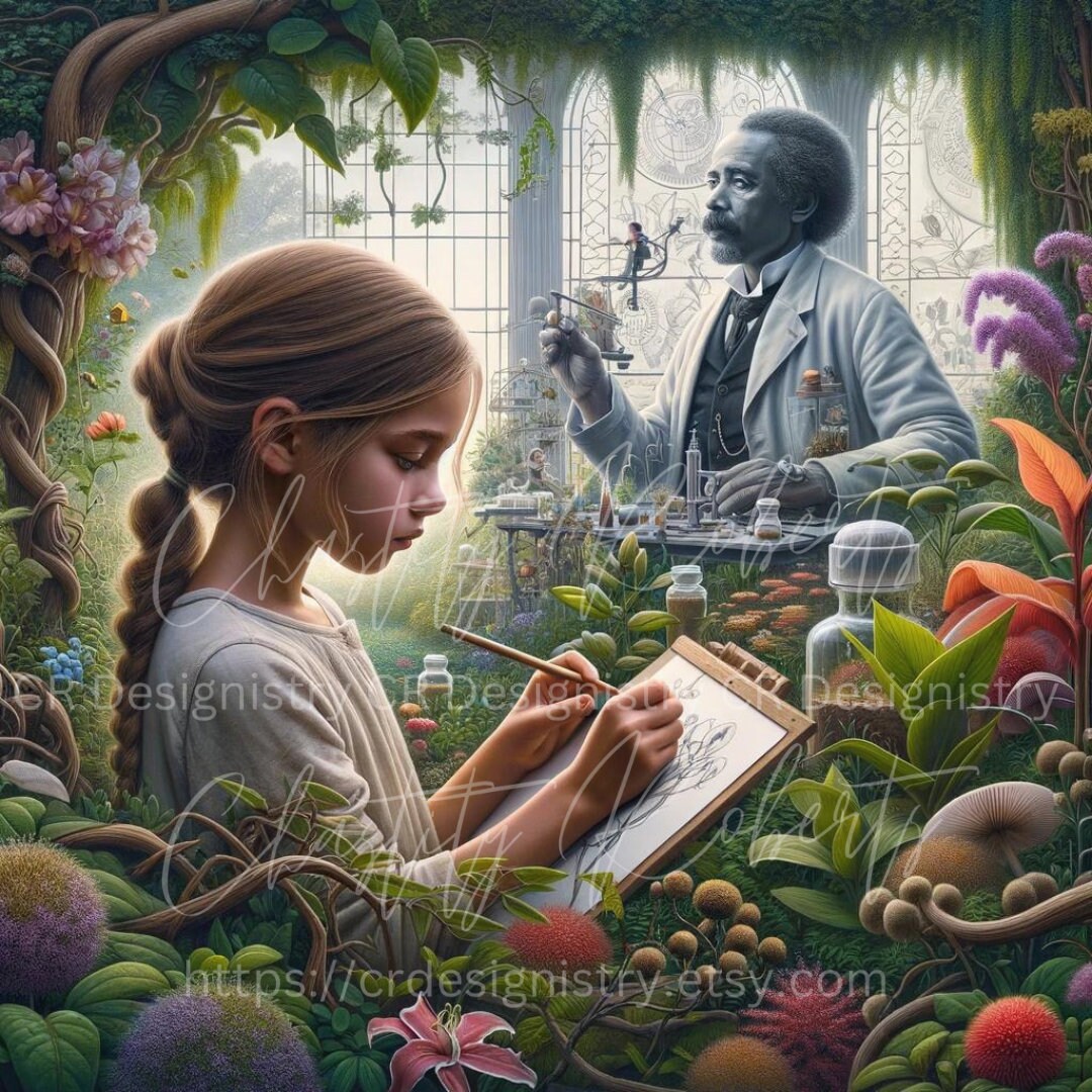 Our History - George Washington Carver PNG File Only - Etsy