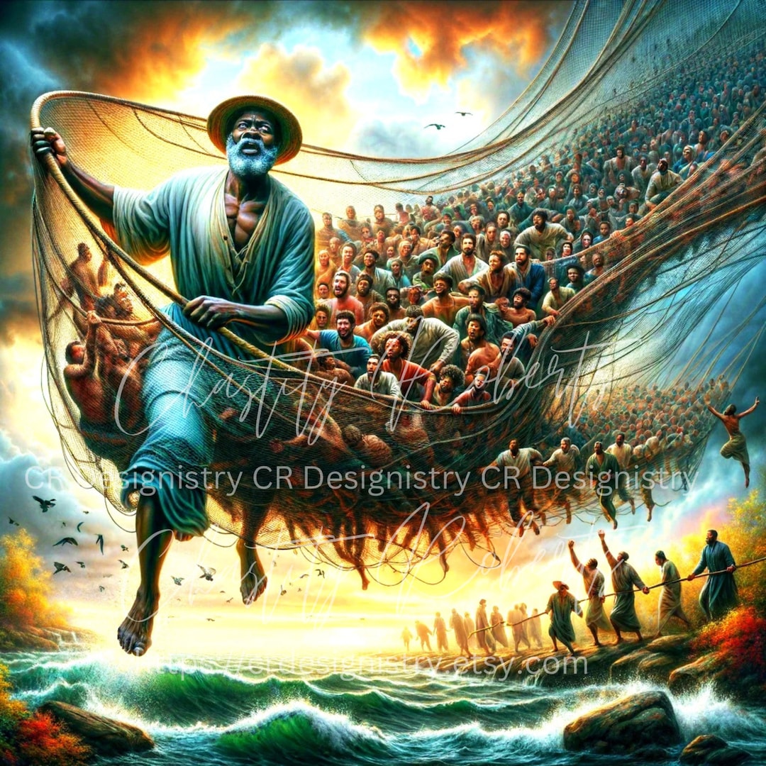 Fishers of Men PNG File Only - Etsy