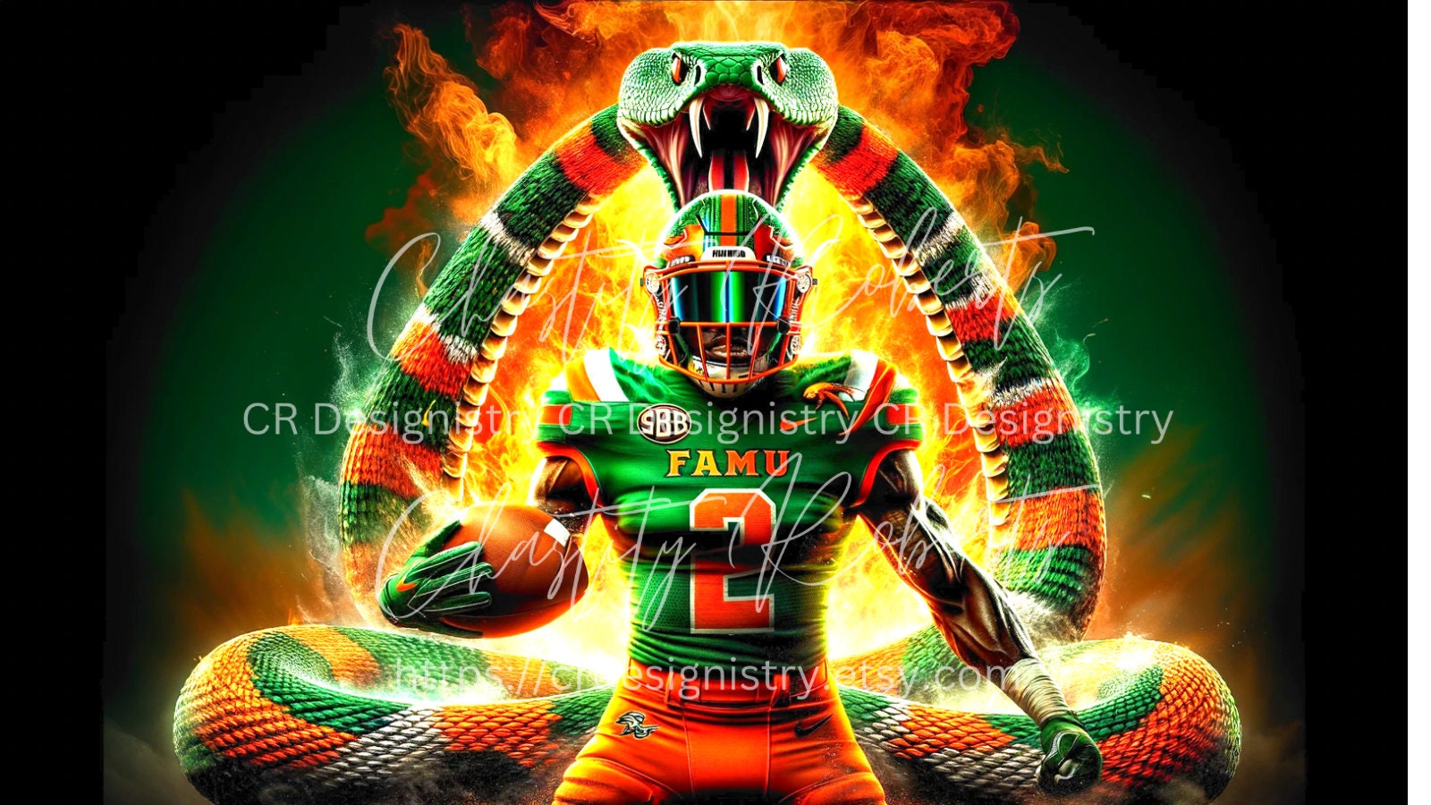 FAMU Football PNG File Only - Etsy