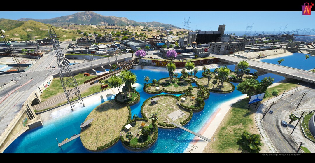 FiveM Río Los Santos MLO / FiveM Jardín MLO - Etsy España