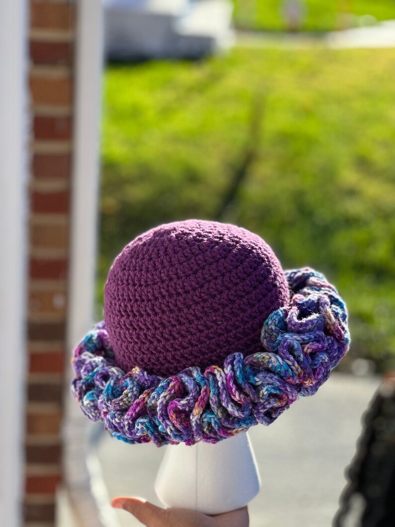 Ruffle Hat - Etsy