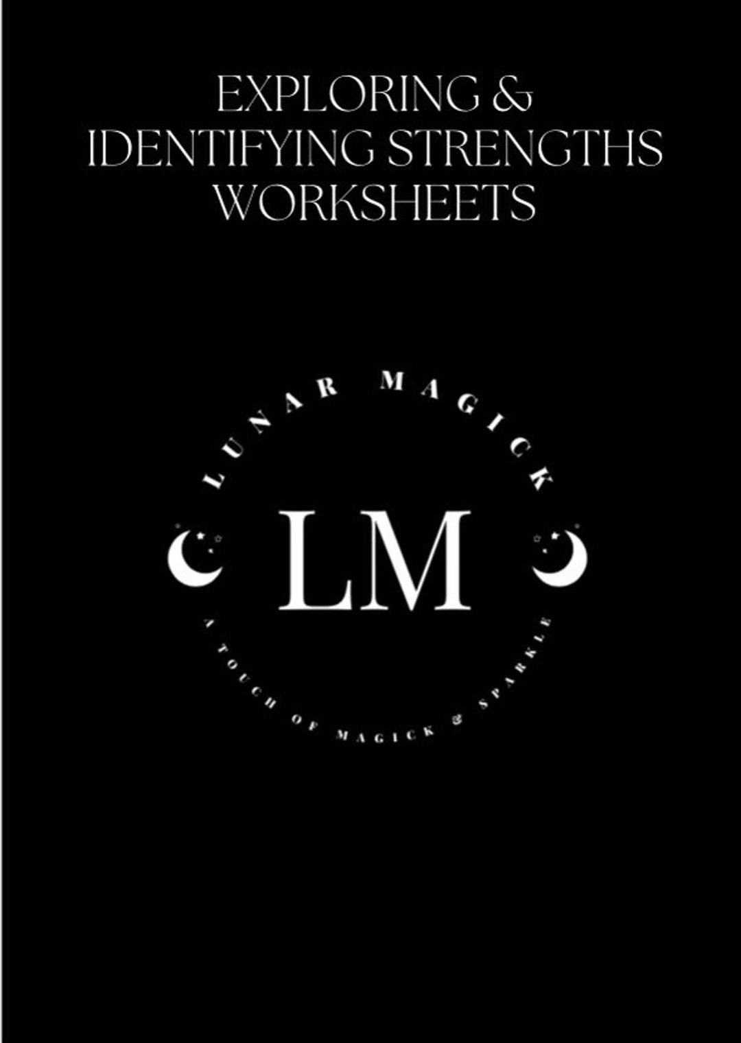 Exploring & Identifying Strengths Workbook - Etsy