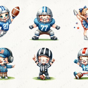Cute American Football Clipart,football Png,cute Sports Illustrations ...
