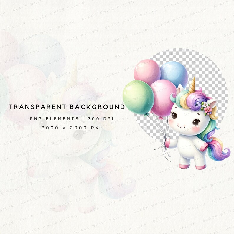 Unicorn Clipart, Unicorn PNG, Unicorn Birthday Clipart,rainbow Unicorn ...