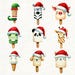Christmas Ice Cream Clipart Bundle: 23 Festive Pngs (digital Download ...