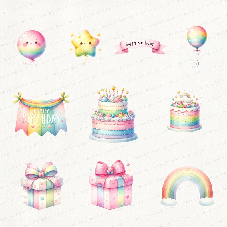 Unicorn Clipart, Unicorn PNG, Unicorn Birthday Clipart,rainbow Unicorn ...