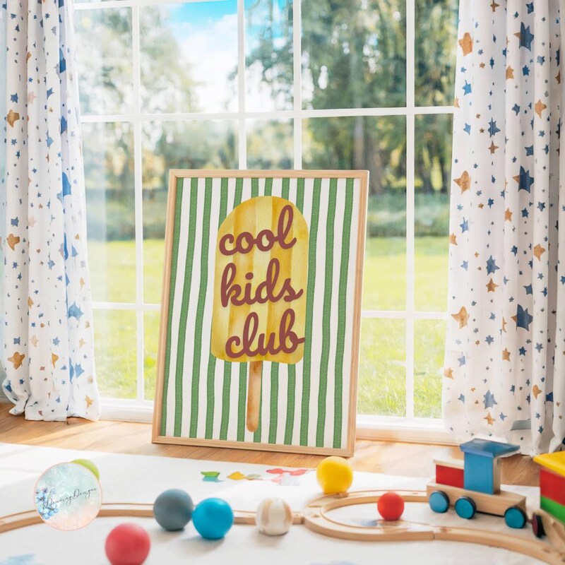 Cool Kid Club Prints - Etsy