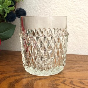 Vintage Tiara Diamond Point Glassware by Indiana Glass Co - Etsy
