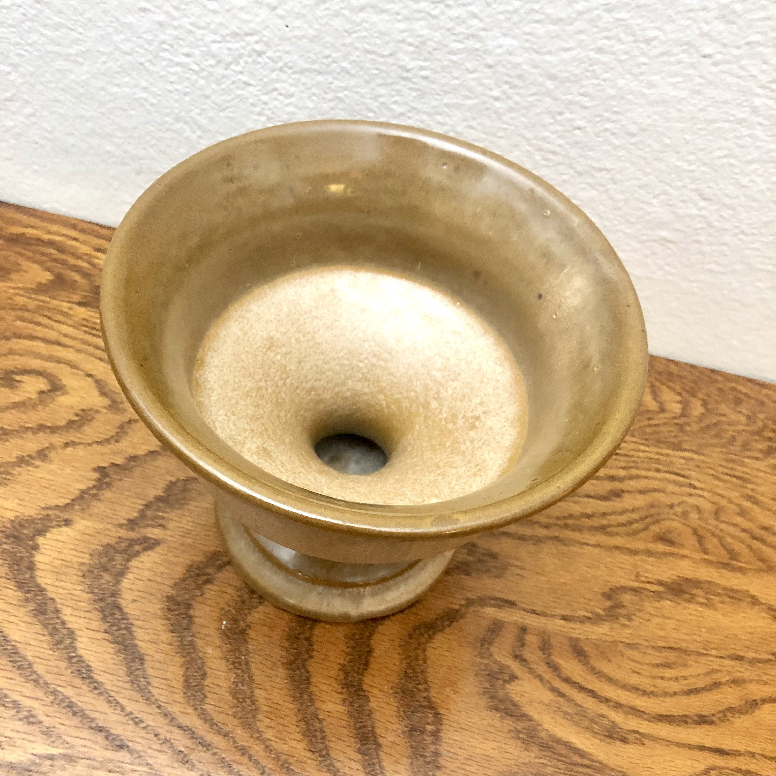 Frankoma Pottery Plainsman Brown Pedestal Urn Planter - Etsy