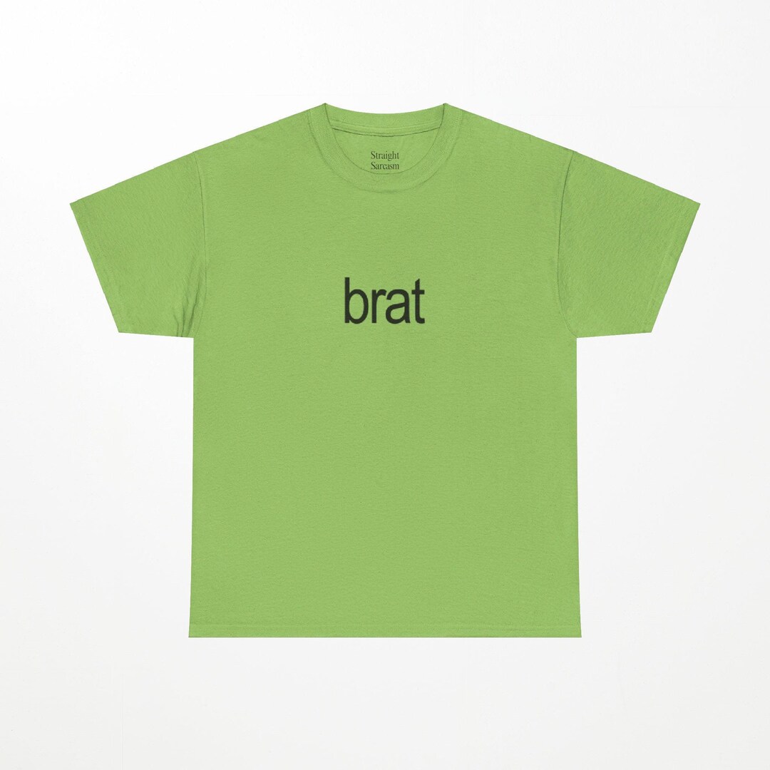 BRAT Album Cover, 360 Party Girl Charli Xcx Tshirt, Tour Merch, Brat ...