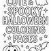Cute and Spooky Halloween Coloring Pages for Kids | 7 Fun Detailed ...