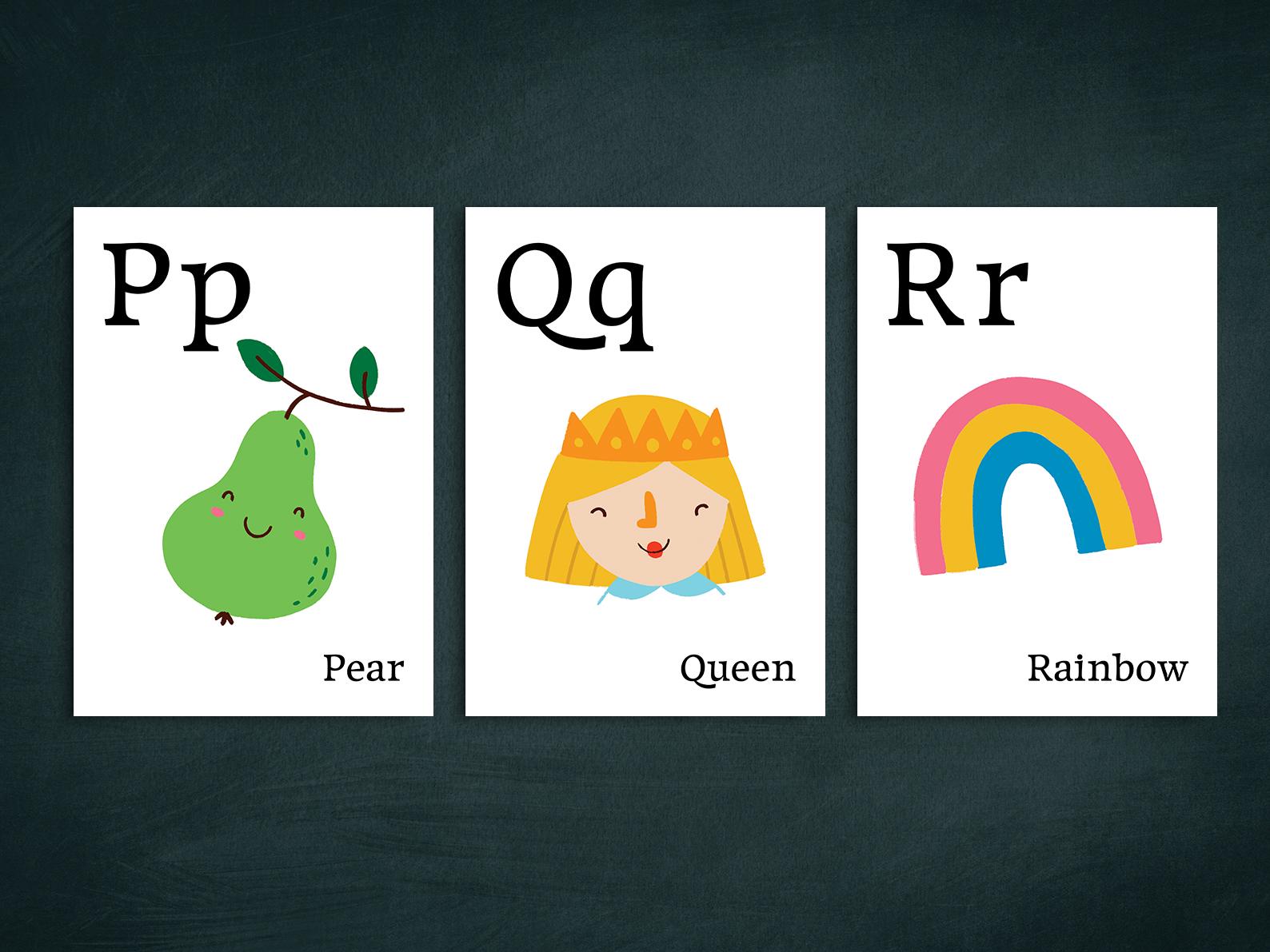 Large Format Alphabet Posters for Classroom and Nursery - Etsy