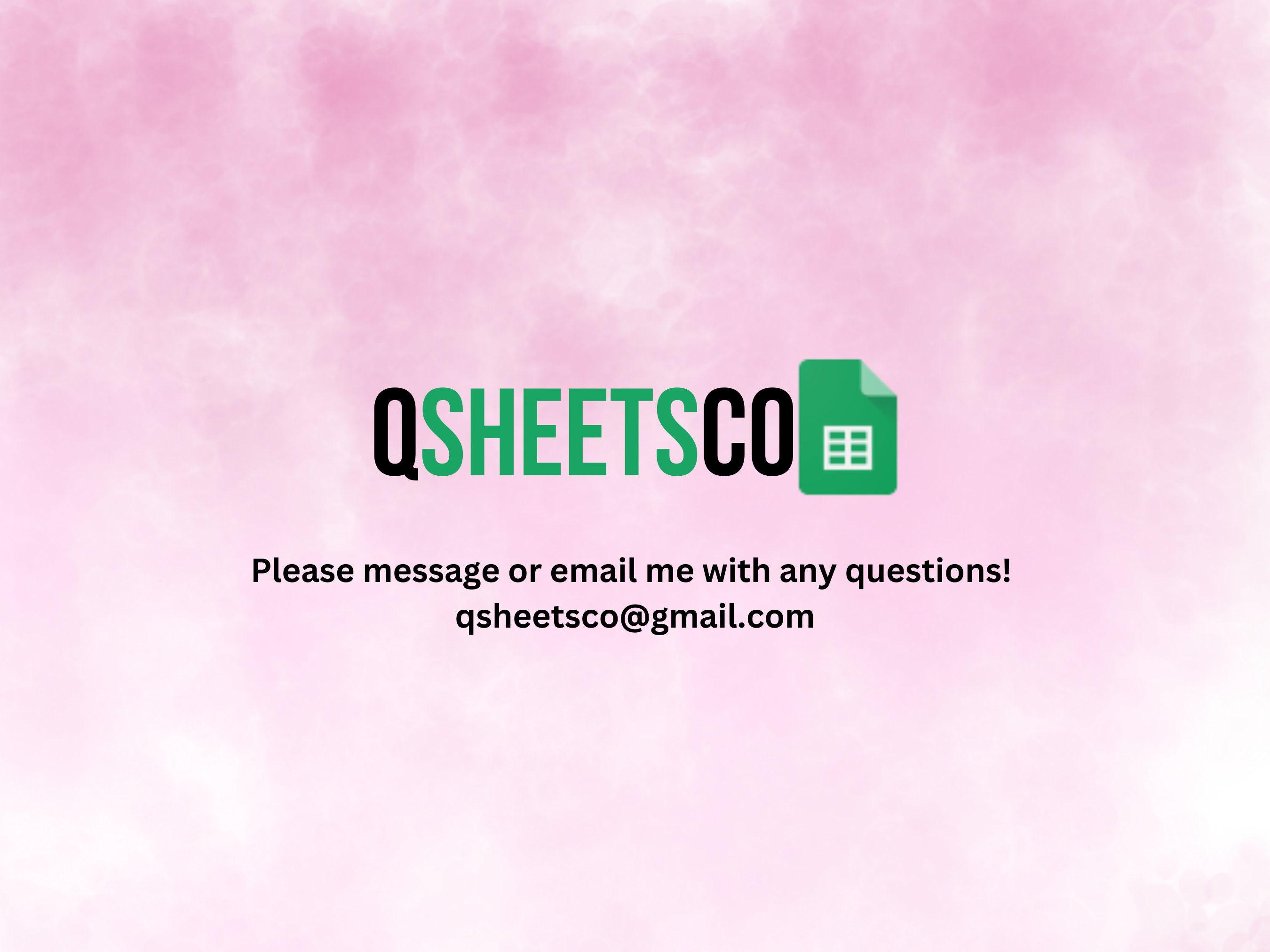 Pink Thank You Note Spreadsheet Gratitude Note Tracker Organized Letter ...