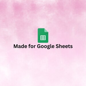 Pink Thank You Note Spreadsheet Gratitude Note Tracker Organized Letter ...