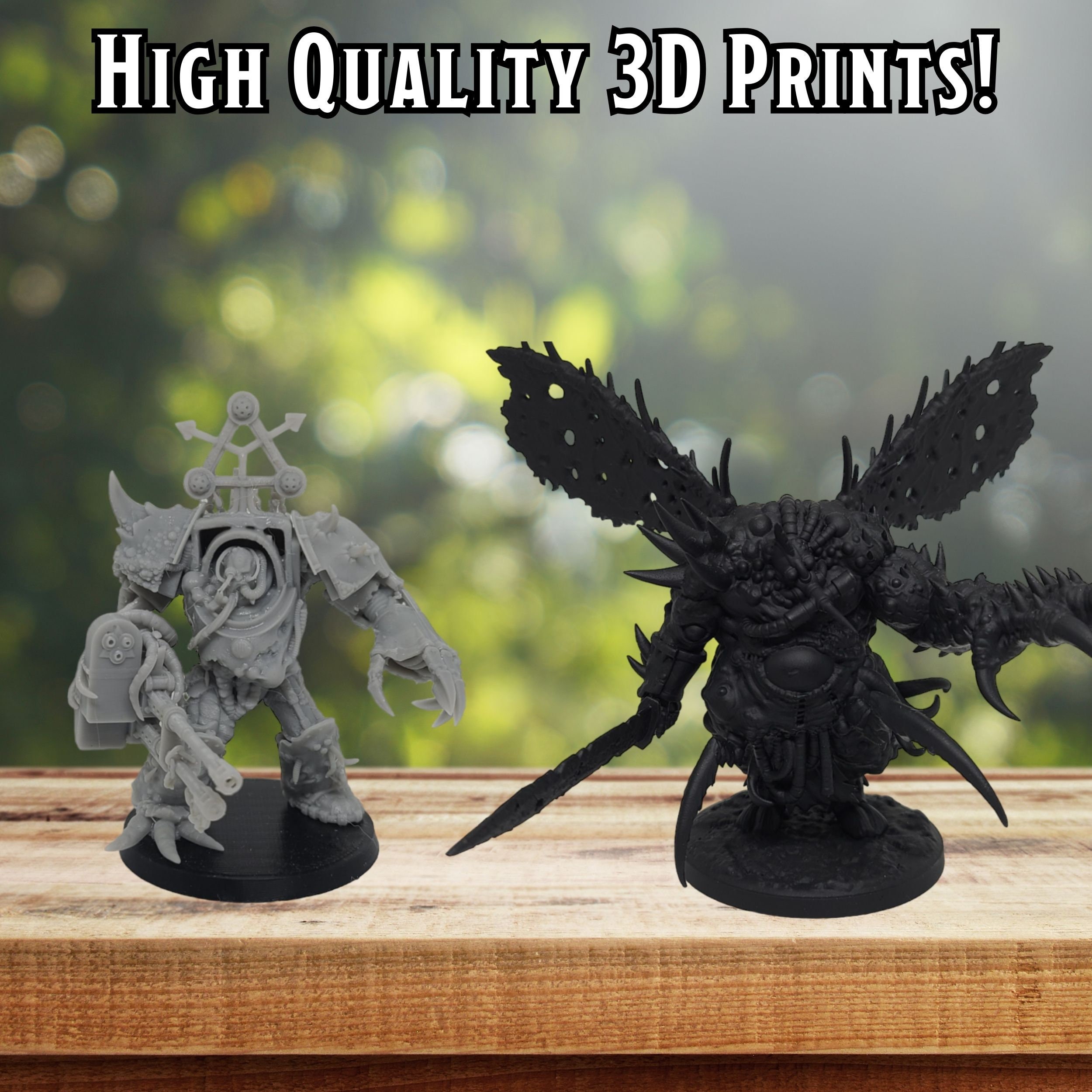 Resin 3D Printed Wargaming Miniature Proxies Table Top - Etsy Canada