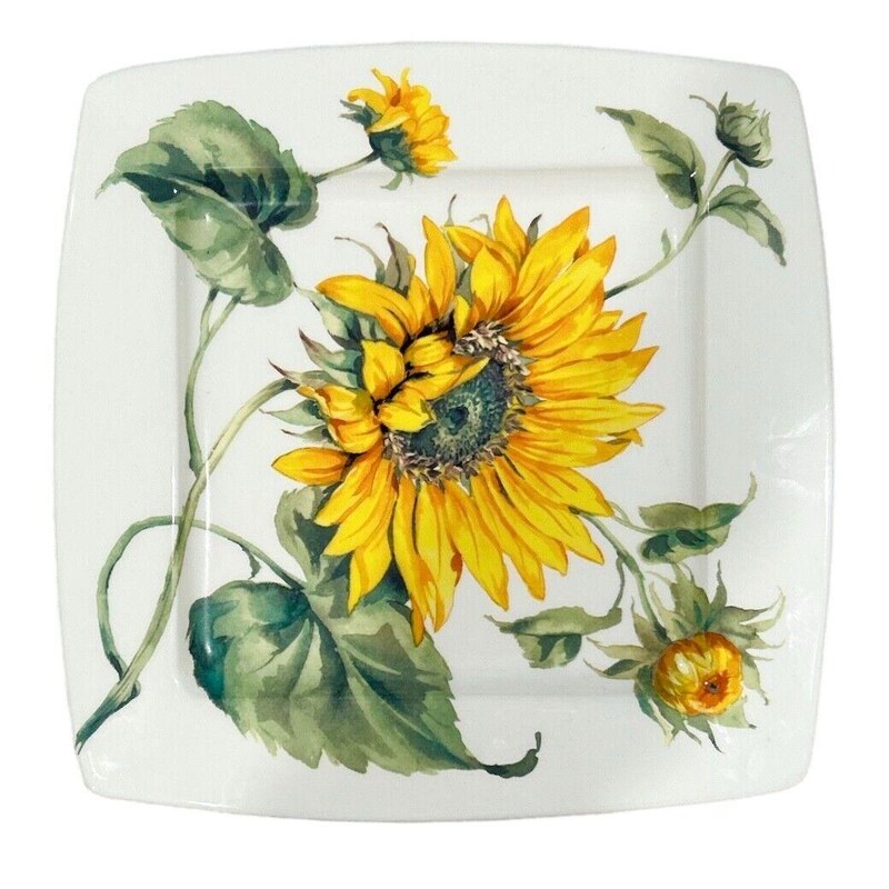 Sunflower Plate - Etsy