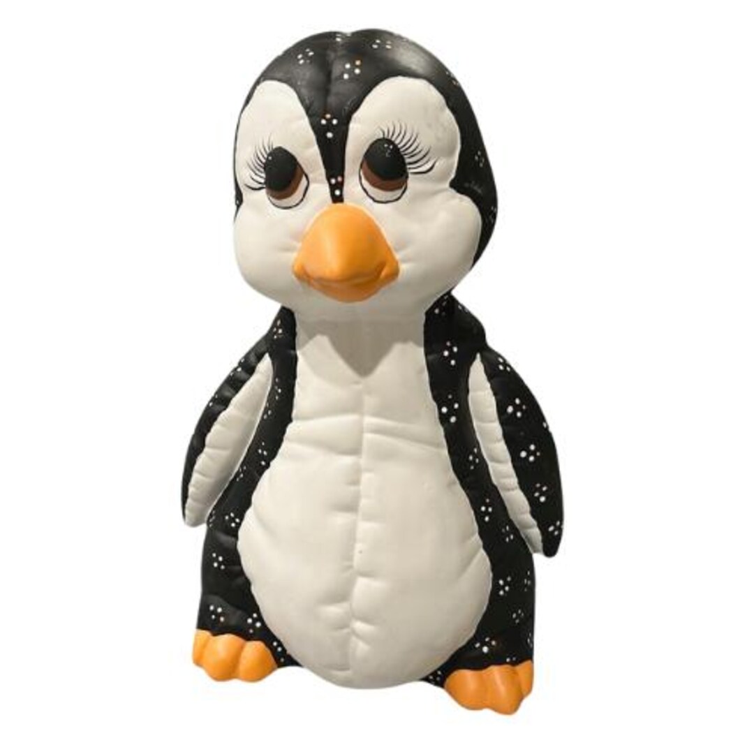 Kimple Ceramic Black and White Penguin Piggy Bank Mold - Etsy