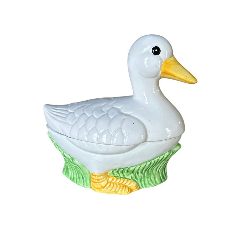 Goose Cookie Jar - Etsy