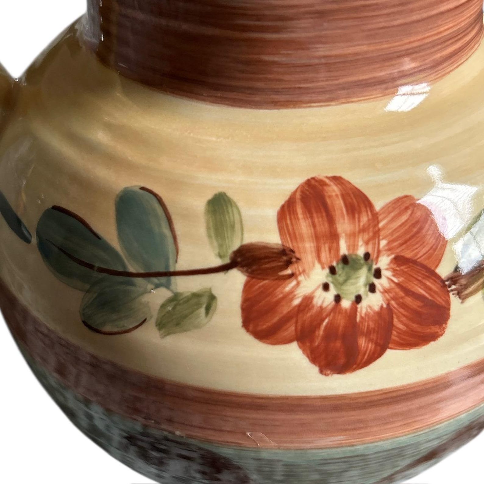 Pamala Gladding Certified International Tuscan Landscape Oil Jar ...