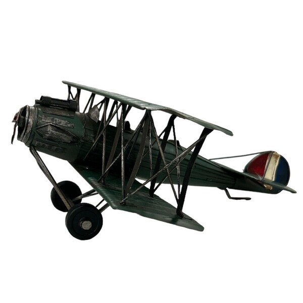 Biplane Metal Decor - Etsy