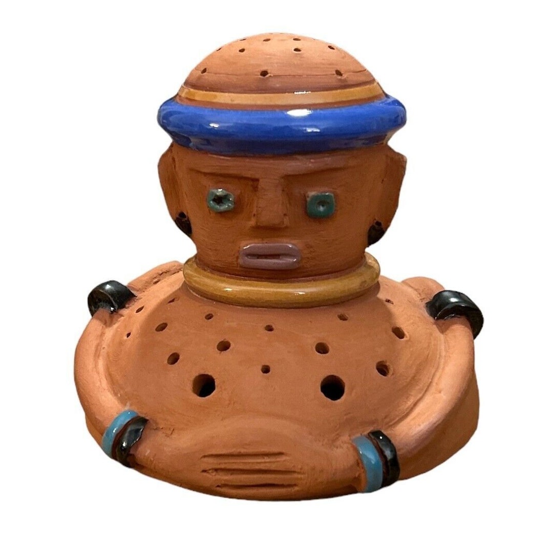 Clay Aztec Figure Head - Etsy