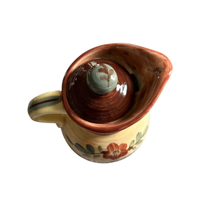 Pamala Gladding Certified International Tuscan Landscape Oil Jar ...