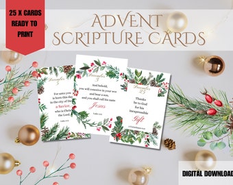 Advent Cards for Kids - Advent Activities for Kids - Printable Advent ...