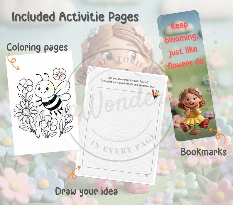 The Little Bee’s Big Job | Flipbook With Sound + PDF Storybook ...