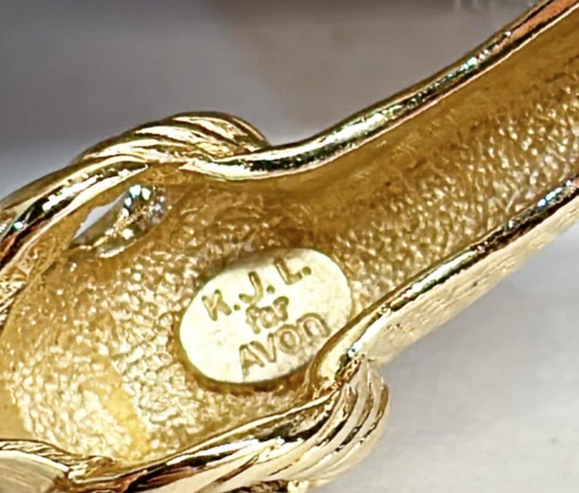 1970s Signed KJL Kenneth Jay Lane Double Rams Head Designer Bracelet - Etsy