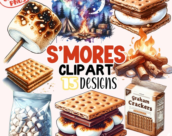 Fun Camping Clipart Set/ Instant Download 14011 - Etsy Canada