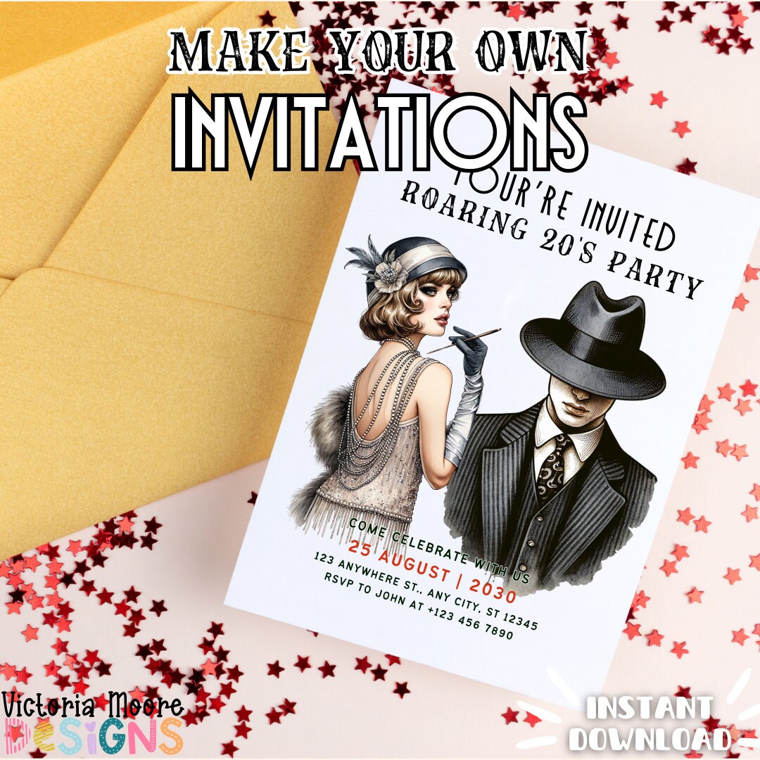 Flapper Clipart 1920's Flapper Girl Vintage Clipart Roaring Twenties ...