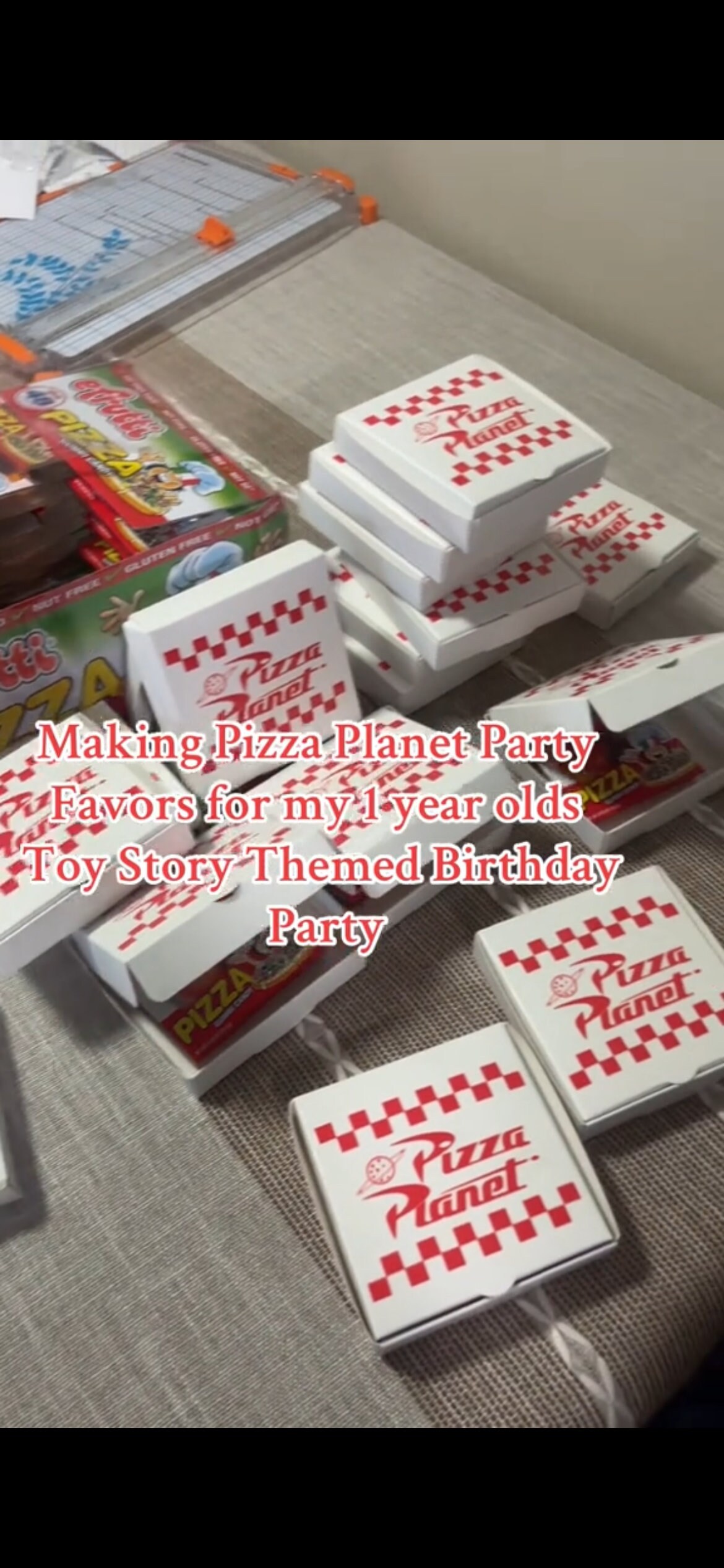 Toy Story Pizza Planet Party Favors - Etsy