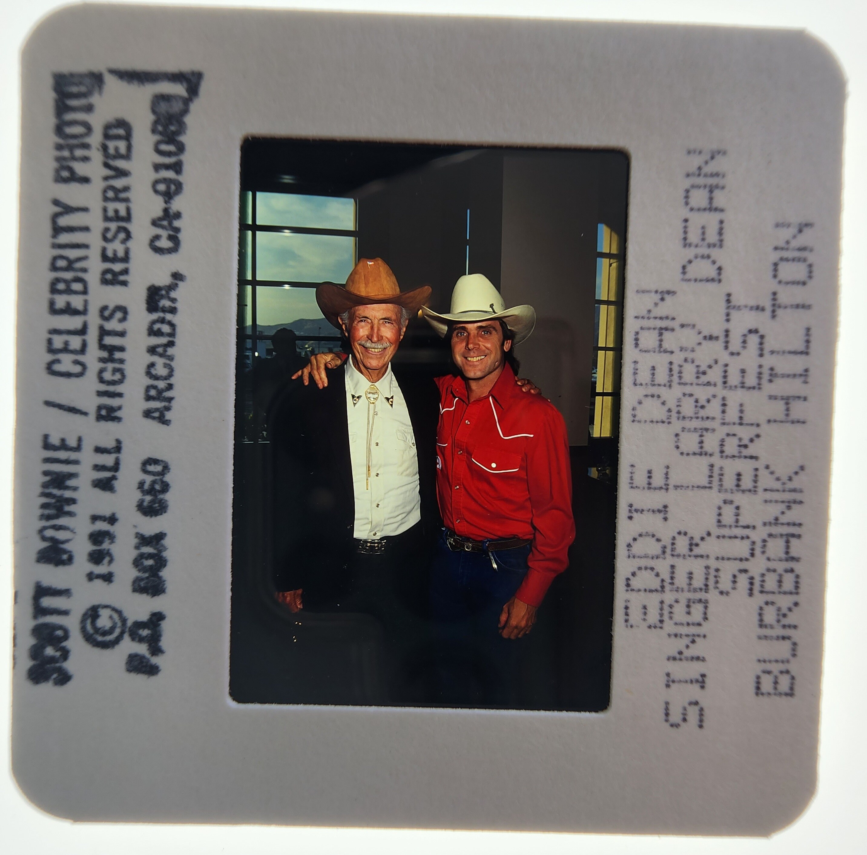 35MM Eddie Dean and Singer Larry Dean Superfest Burbank Hilton - Etsy