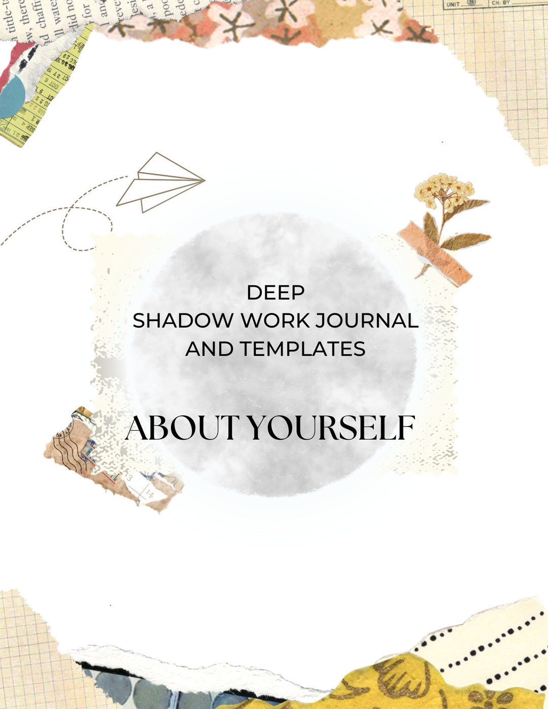 Deep Shadow Work Journal & Templates - Etsy