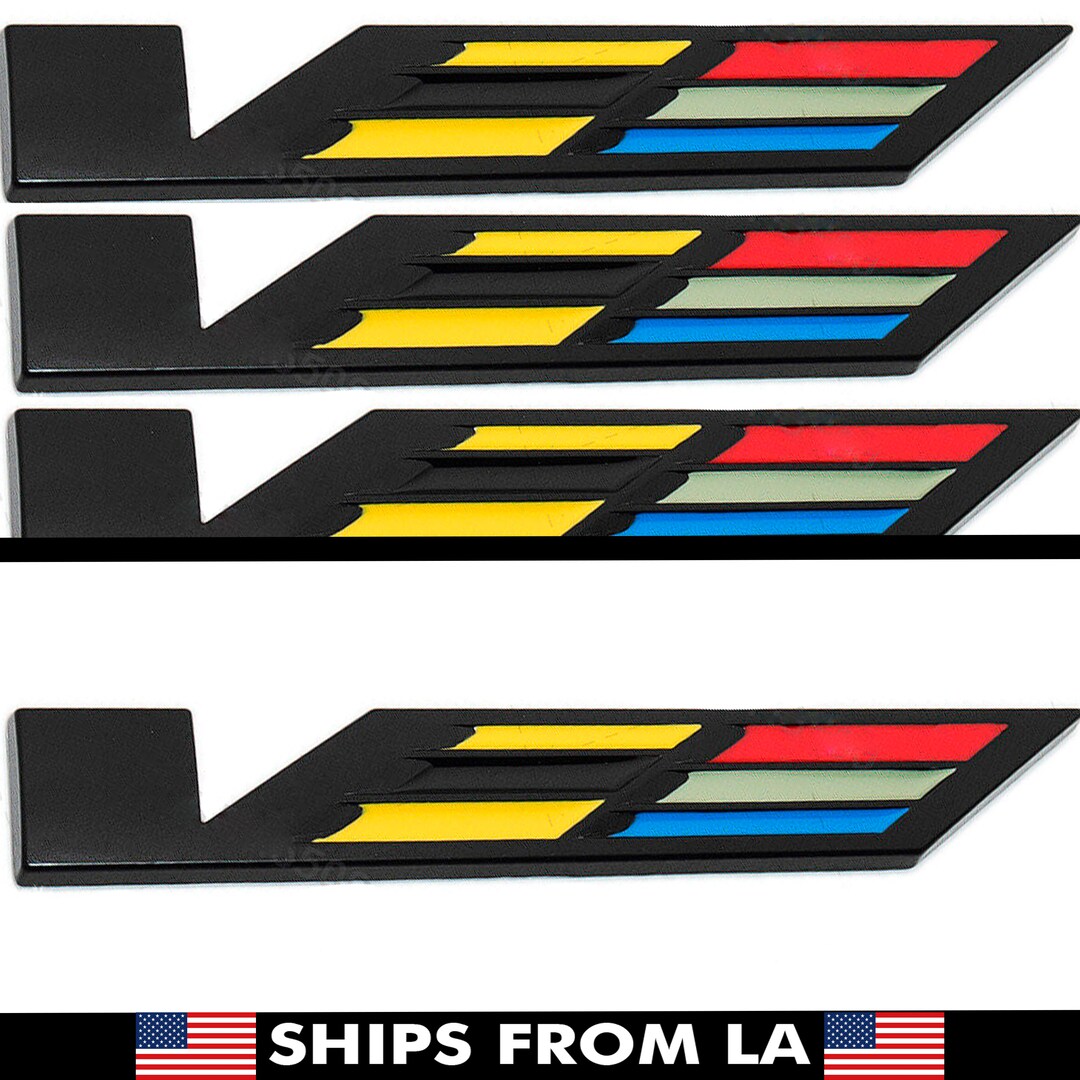 1Pc Fits For 2020-2024 CT4 CT5 V-Blackwing Emblems 3D Badge V Logo