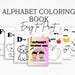 Alphabet Coloring Book for Kids 26 Printable Pages Educational ABC ...