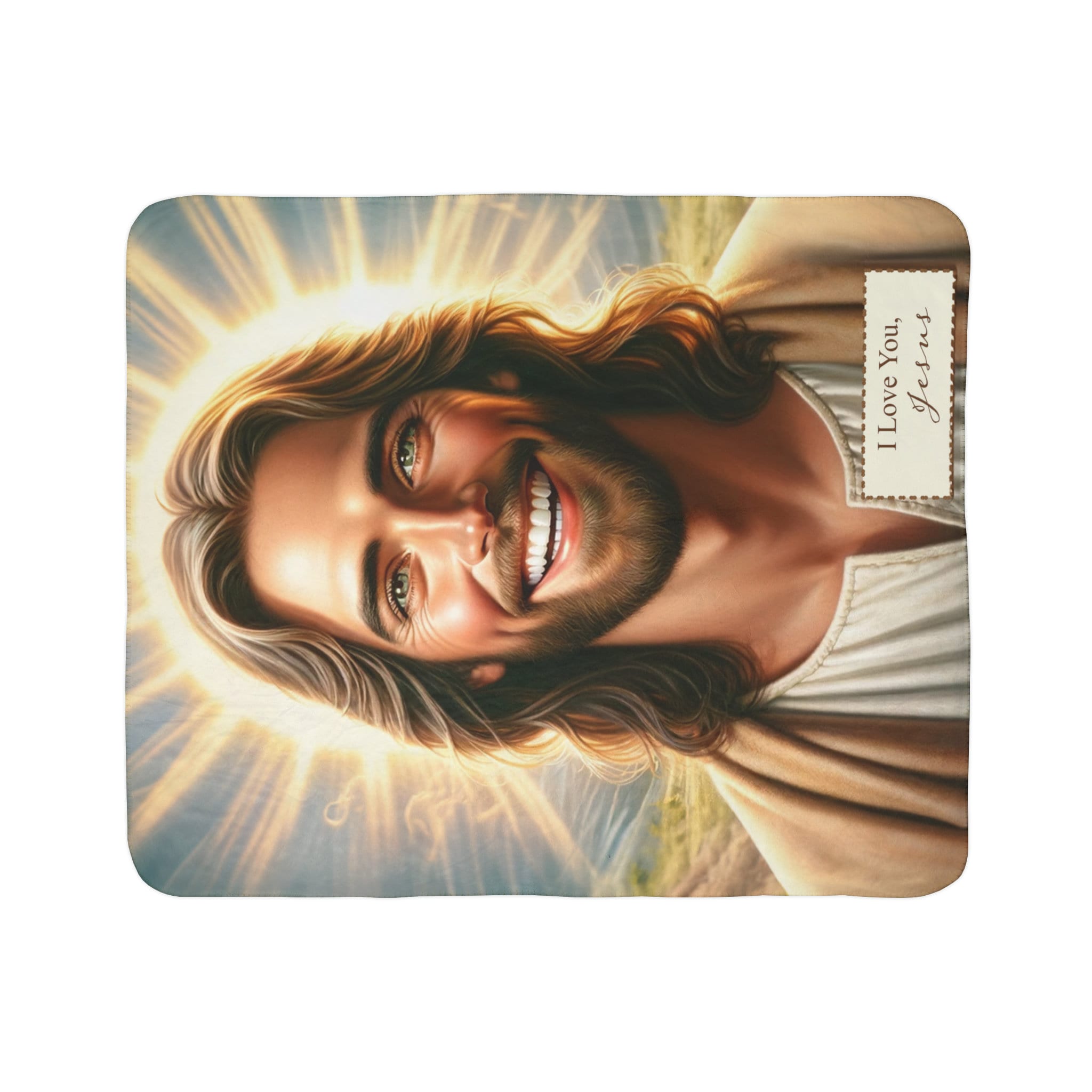 Jesus Loves You Sherpa Blanket, Plush Throw Blanket, Birthday Gift, Get ...