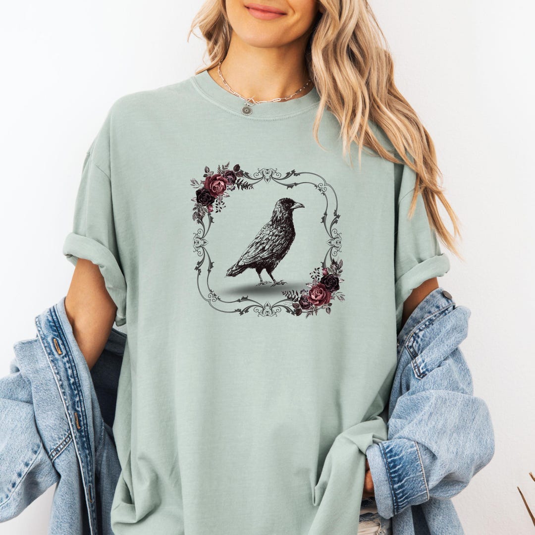 Raven Linocut Gothic Raven Goblincore Bird Nerd Backyard Birds Bird ...